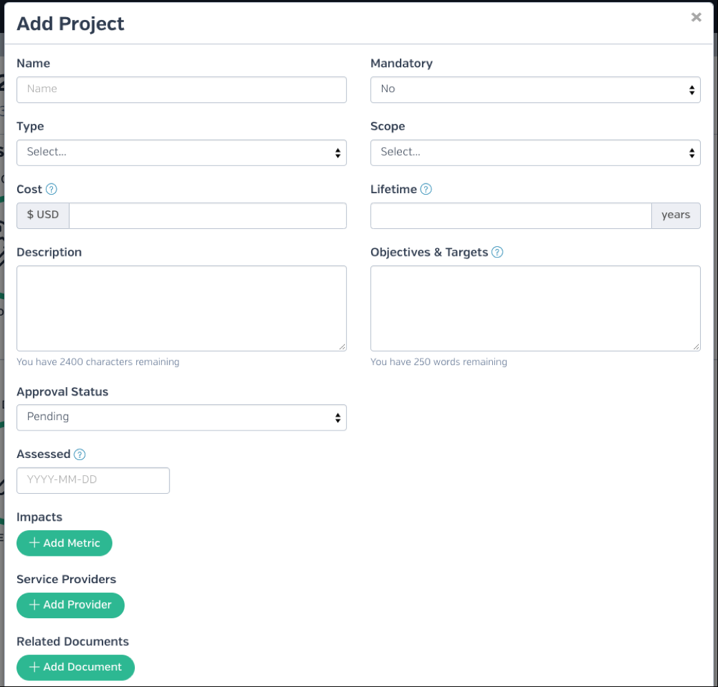 How to Add Projects & Audits – Measurabl