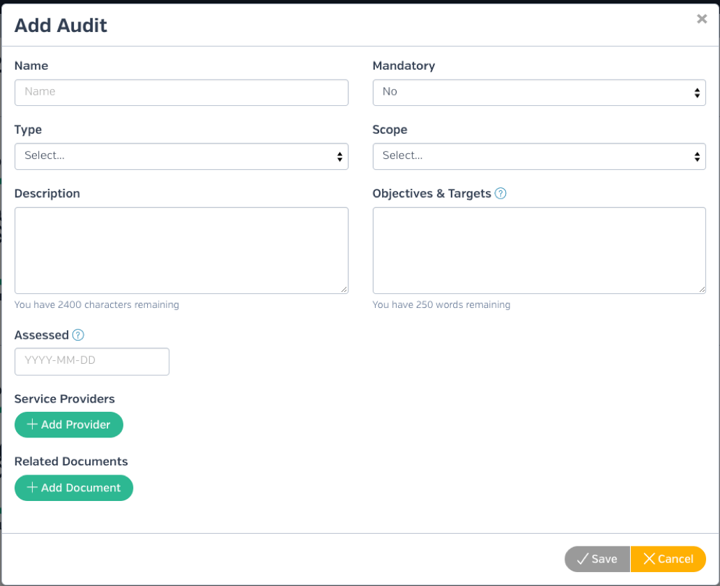 How to Add Projects & Audits – Measurabl
