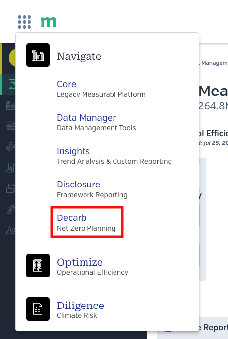 Decarb 101 – Measurabl Help Center