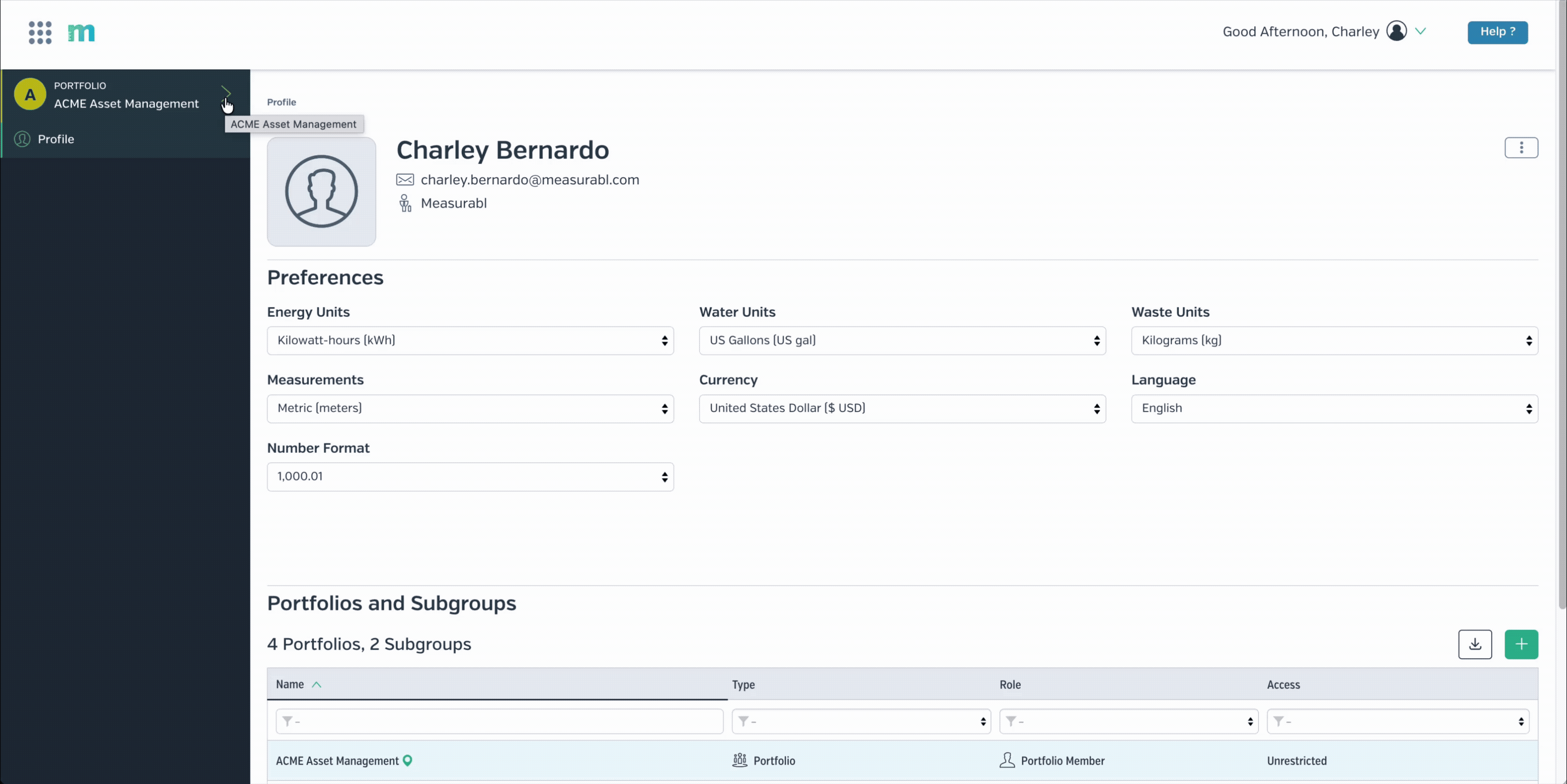 How to: Create Subgroups within Your Portfolio – Measurabl Help Center